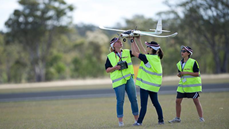 QUT - High school high fliers could hold the key to future UAVs
